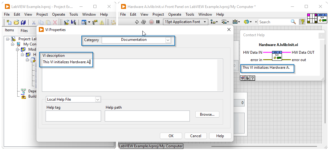 LabVIEW VI´s Dokumentieren - Kreiseder IT Services