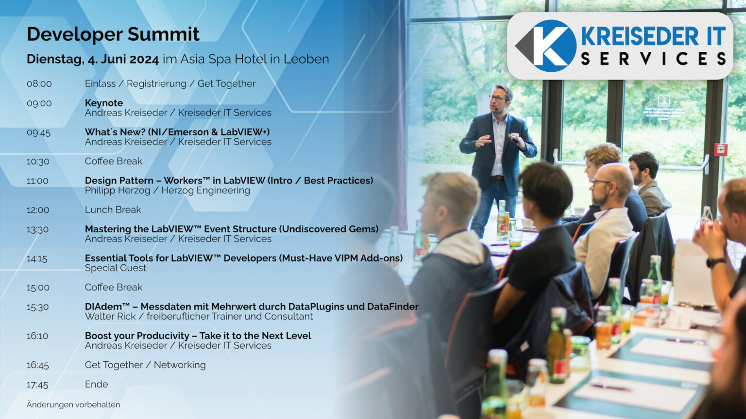 Developer Summit 2024 - Rückblick - Kreiseder IT Services