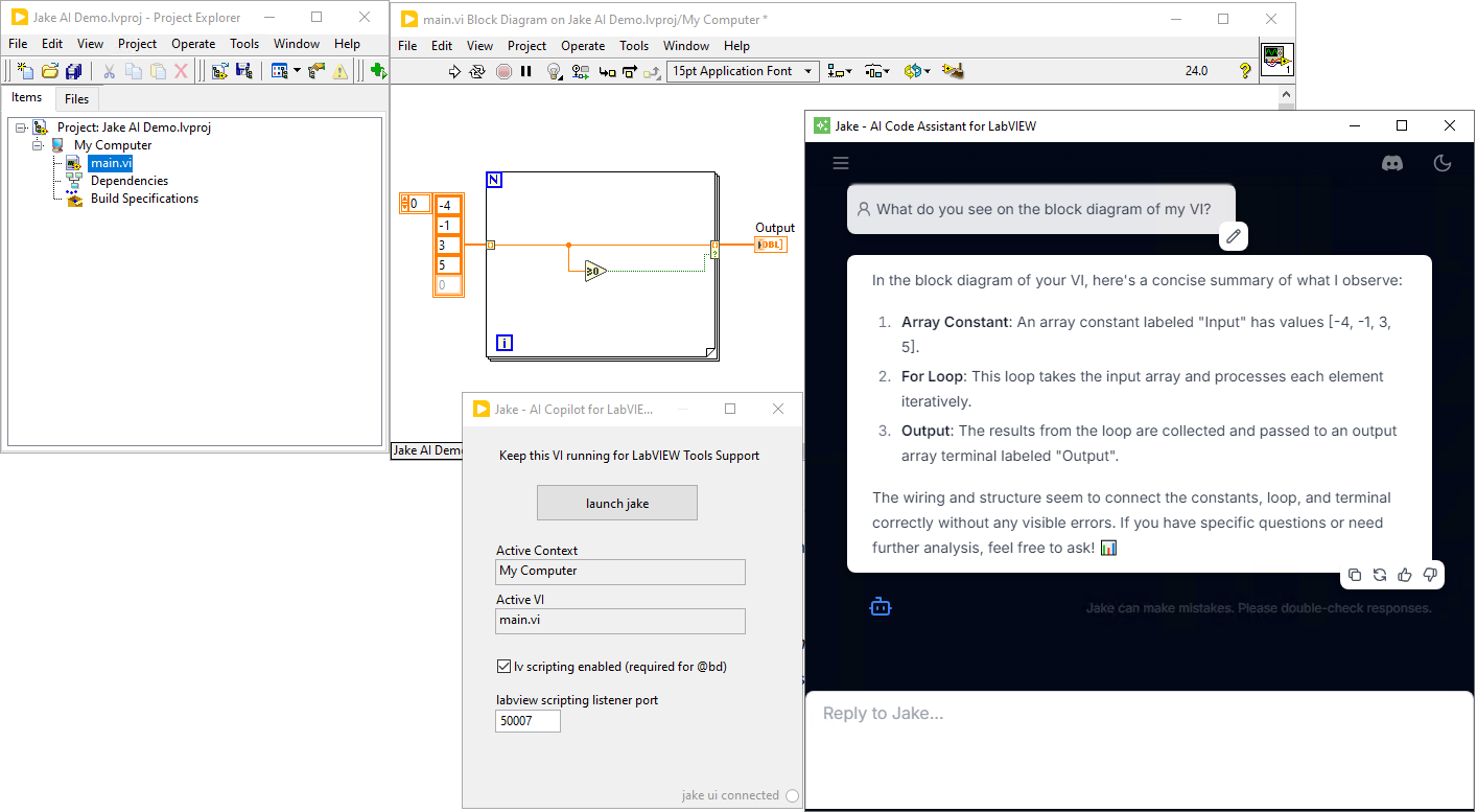 Jake AI (Beta) from JKI for LabVIEW - Kreiseder IT Services