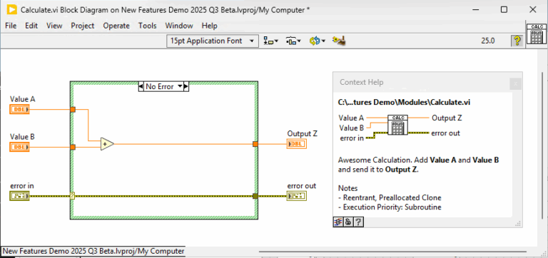 New Features in LabVIEW 2025 Q3 - Kreiseder IT Services